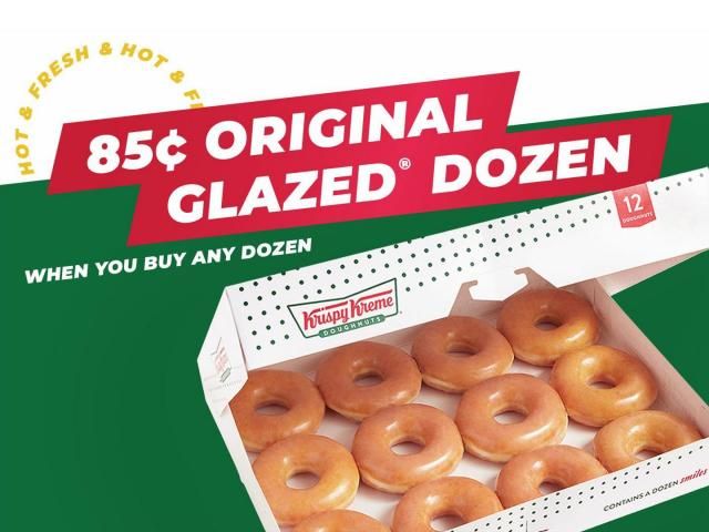 Krispy Kreme celebrating 85th birthday with $0.85 glazed dozen offer on July 15