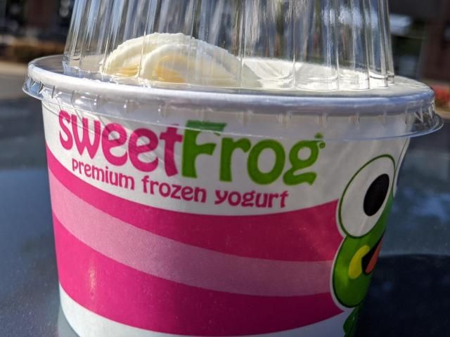 Sweet Frog Premium Frozen Yogurt: $5 small cup of froyo on August 14 ...