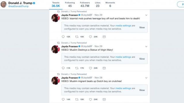 Twitter Has A New Reason For Why It Didnt Delete Trumps Anti Muslim