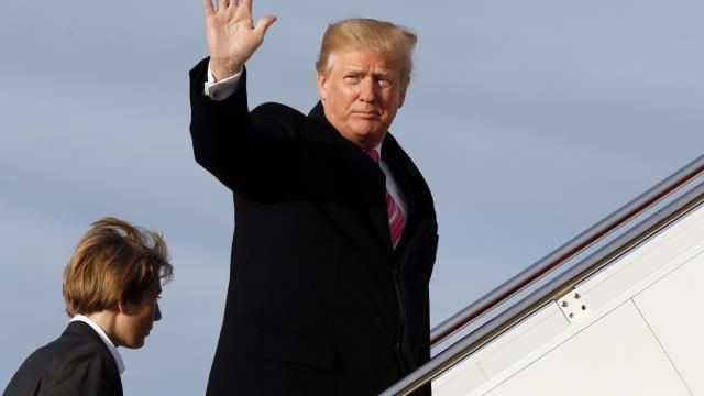 President Trump, the animatronic version, has arrived at Disney World