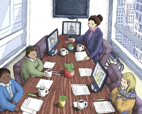 Based at Home, and Excluded in the Office