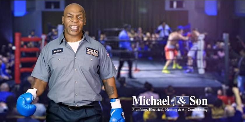 Michael and Son nabs Mike Tyson for Super Bowl commercial Michael and Son nabs Mike Tyson for Super Bowl commercial