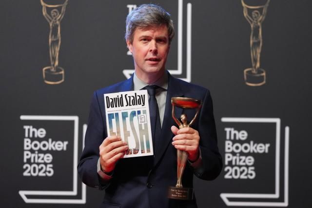 Writer David Szalay wins prestigious Booker Prize for fiction with his ...