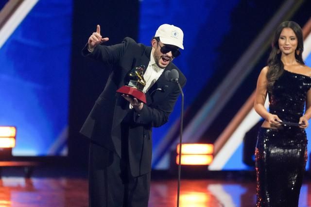 Bad Bunny wins album of the year at the 2025 Latin Grammys, capping an ...