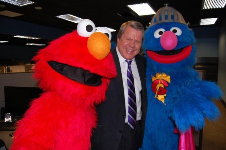 Elmo, Grover visit WRAL