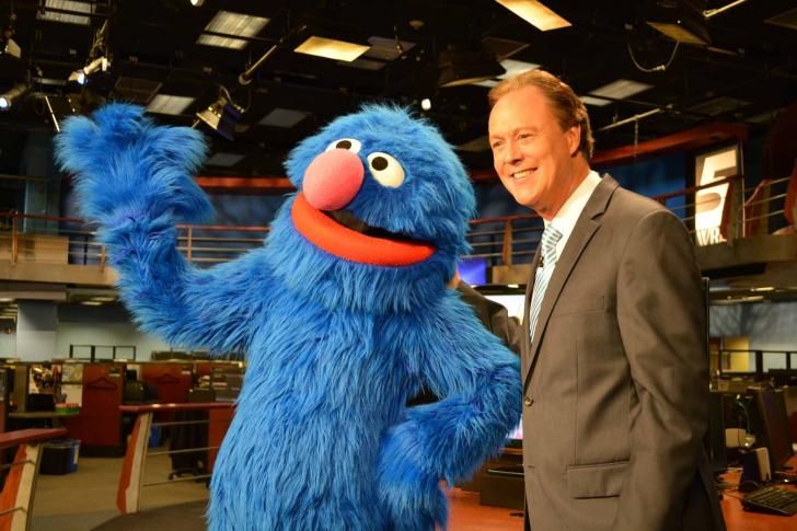 Elmo, Grover stop by WRAL
