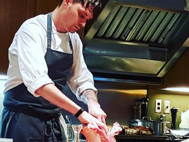 Chef meets farmer at Southern Season cooking classes