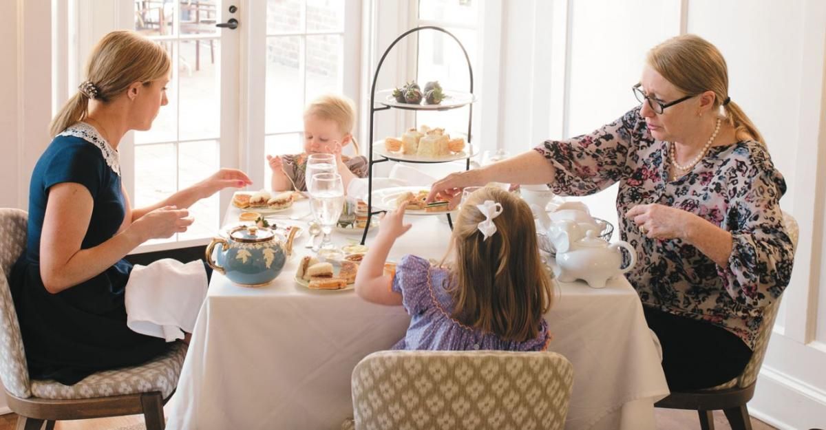 Experience an elegant afternoon tea at the Carolina Inn