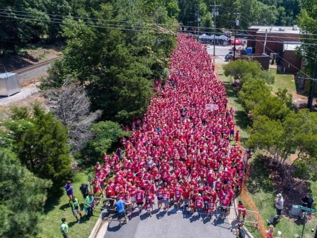 Raleigh run club beats Guinness world record with flip flops