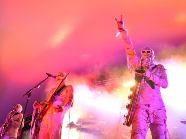 Here Come the Mummies: Funk-rock band takes the stage in Durham