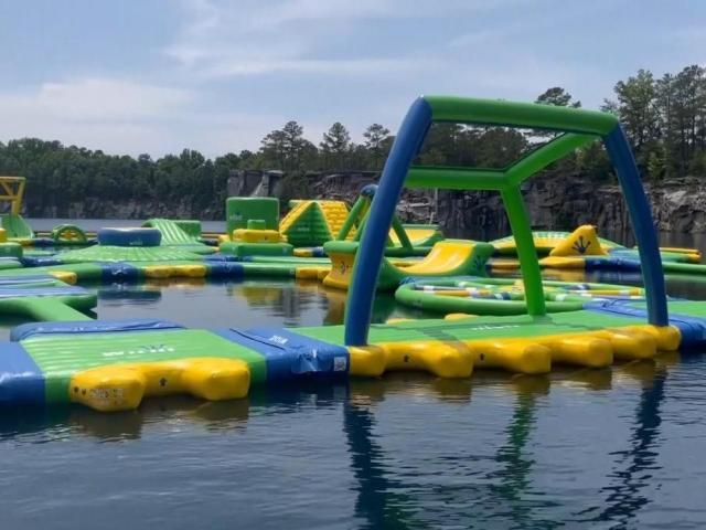 Fantasy Lake Adventure Park makes a splash in renewed Wake County quarry