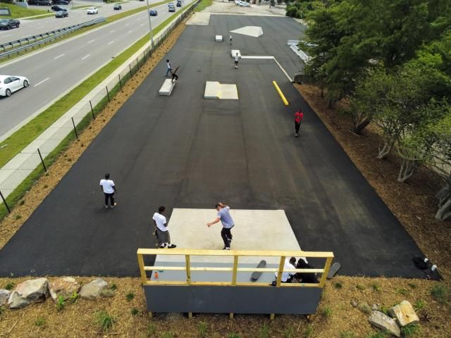 Raleigh skate park allows skaters, bikers to roll alongside Capital Blvd.