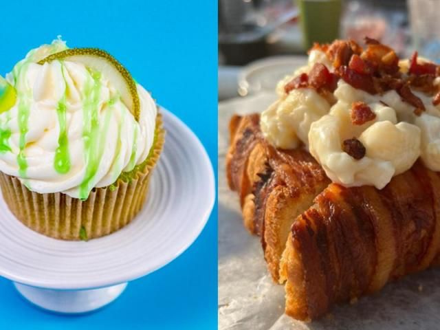 List: Boozy cupcakes, ostrich burgers and bacon mac & cheese sundae ...