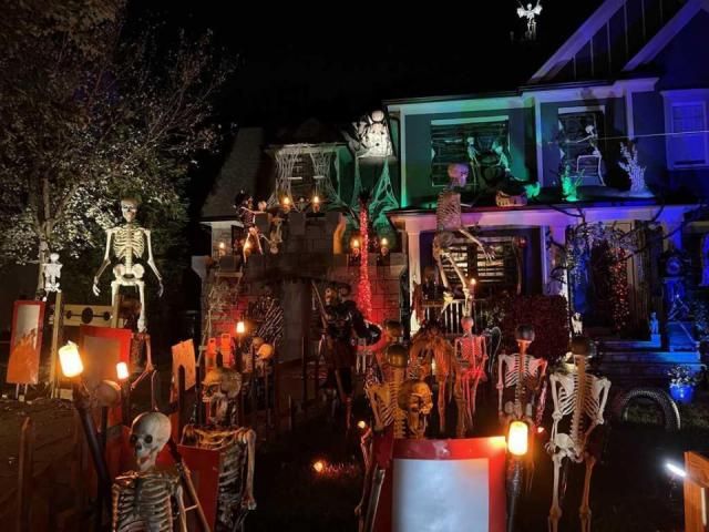 Discover the top 6 spookiest Halloween-decorated houses in the Triangle