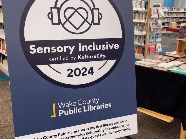 Wake County Public Libraries are becoming more sensory inclusive