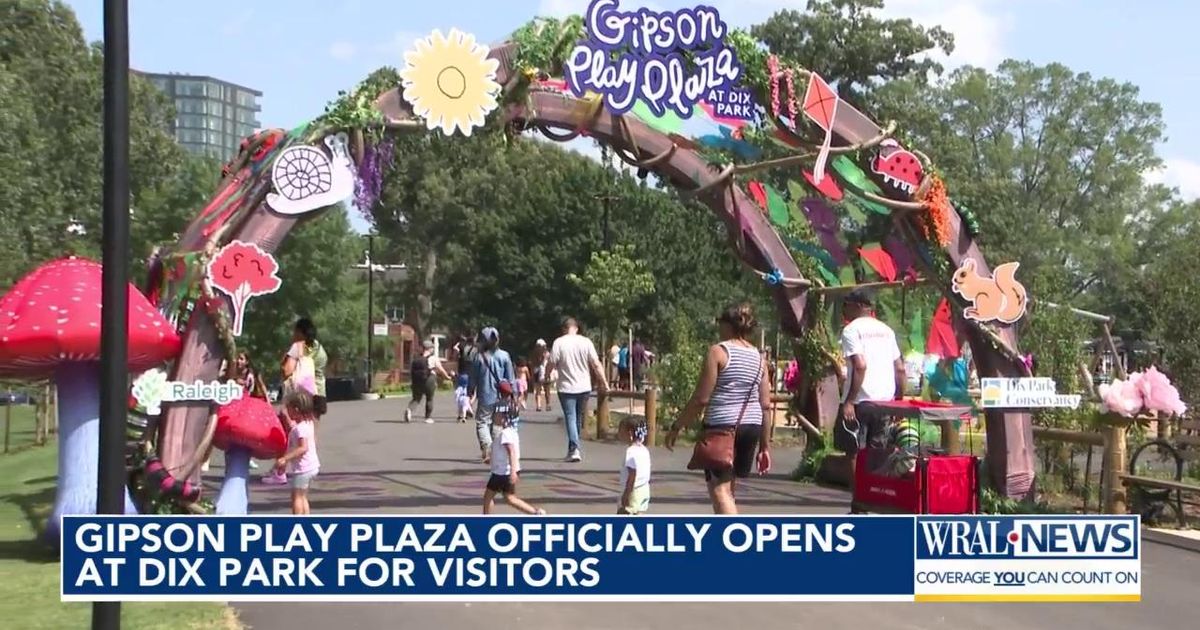 Gipson Play Plaza grand opening activities resumes in Raleigh after ...