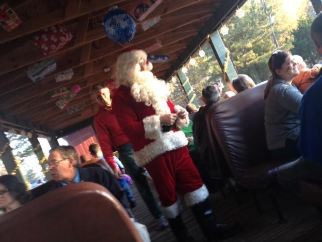 New Hope Valley Railway's Santa Train offers simple holiday celebration