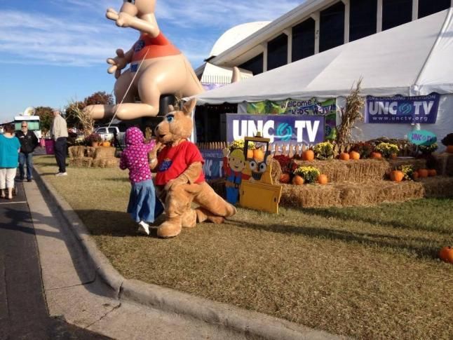 State Fair: UNC-TV lines up characters, mascots for Guest Star Day