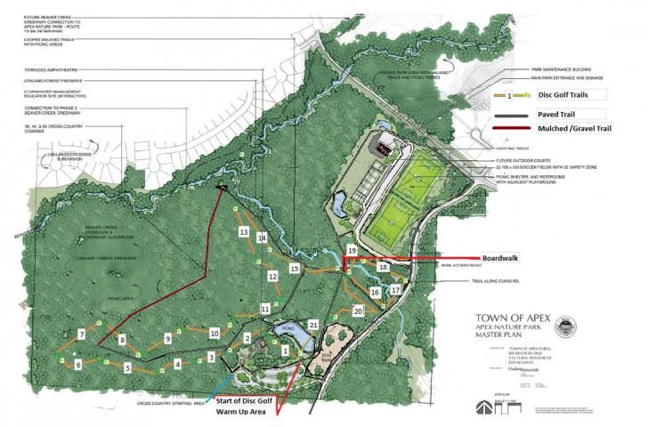 New Apex park to open, feature outdoor amphitheater, disc golf course ...