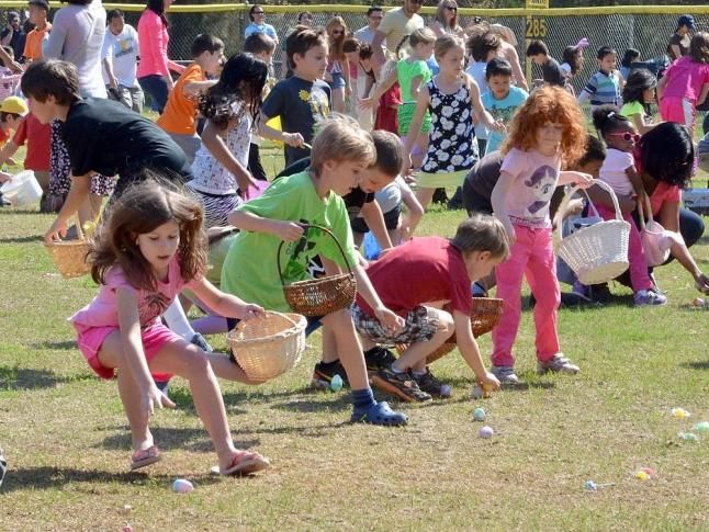 Saturday's forecast for rain forces Cary egg hunts inside