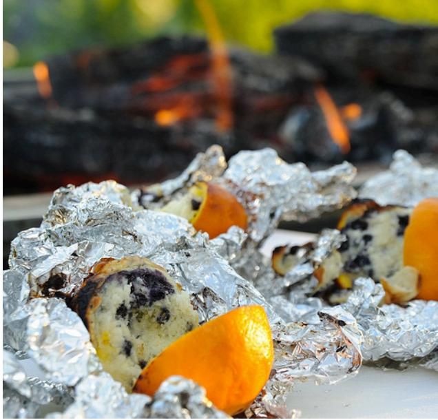 Recipe: Campout blueberry muffins
