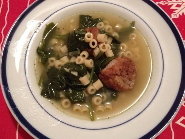 Recipe: Italian wedding soup