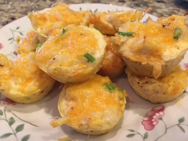 Recipe: Chicken rice puffs