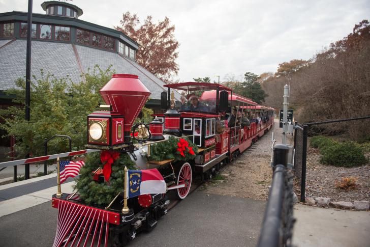 Check out scenes from Pullen Park's Holiday Express