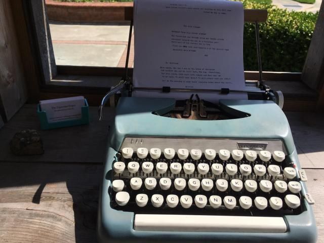 Destination: The Typewriter Project