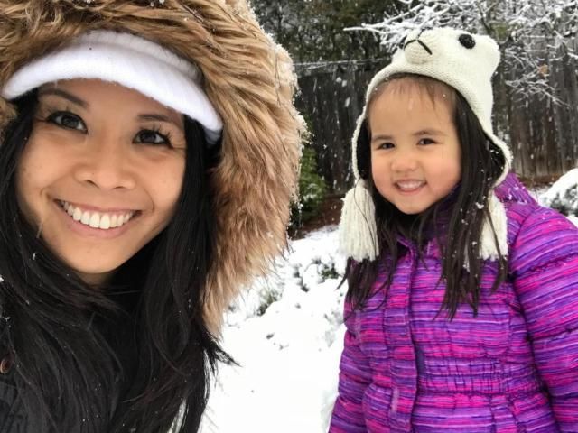 Renee Chou: When snow means work ... until you have a little one who ...