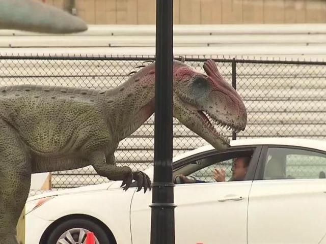 Dino Safari opens at NC State Fairgrounds