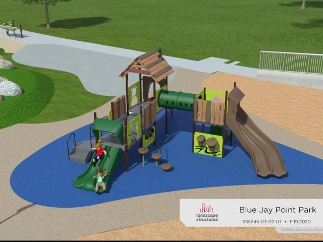 New playground at Blue Jay Point County Park could open this spring