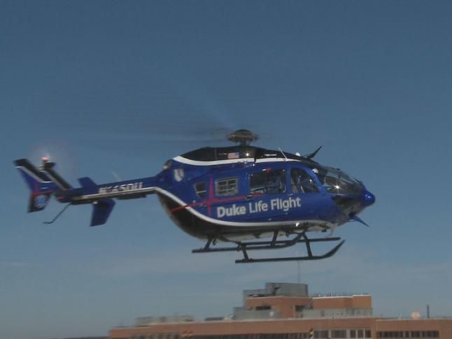 New Duke Life Flight helicopter is bigger, better