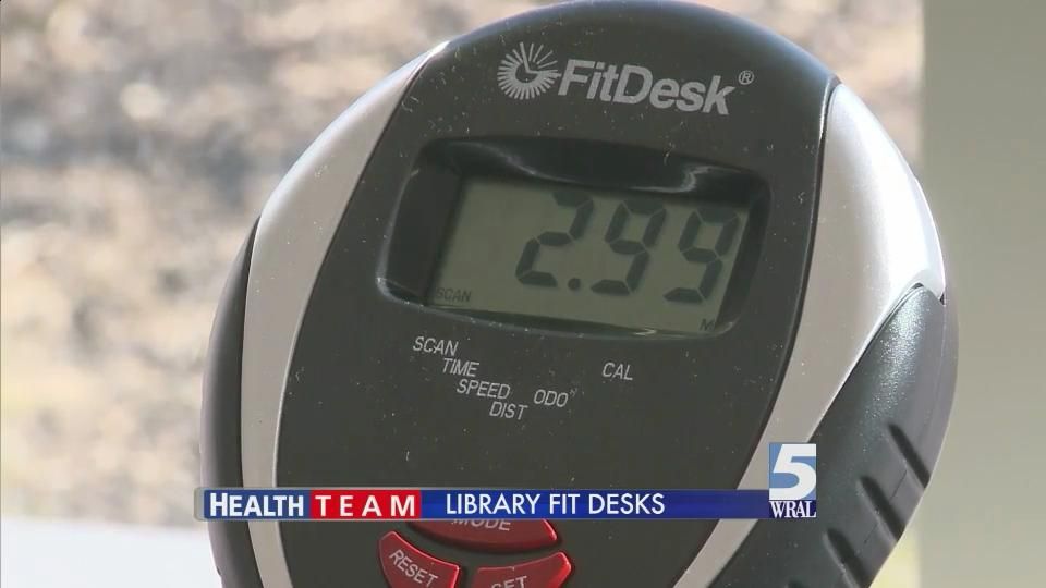 Wake Tech adds fitness desks to boost activity