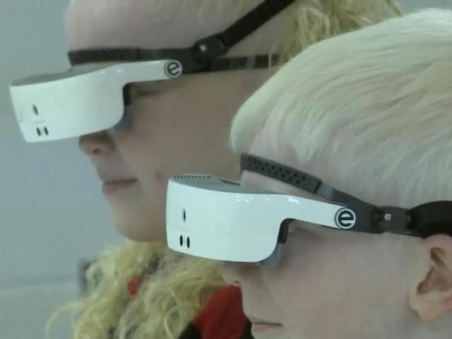 Life-changing glasses give sight to the blind