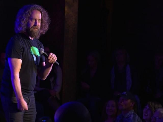 Comedian with cerebral palsy is standing up to stereotypes