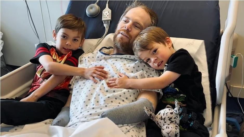 SC man learning to walk again after four amputations