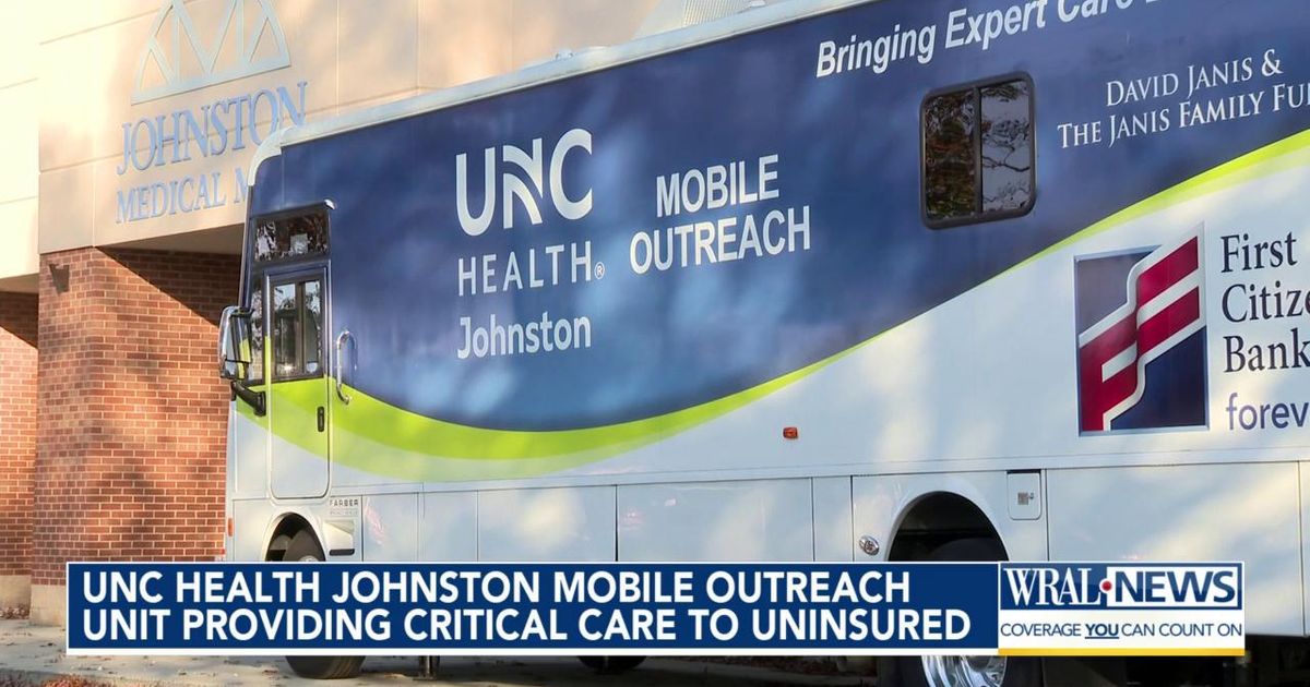 UNC Health's Mobile Outreach Unit brings essential care to uninsured ...