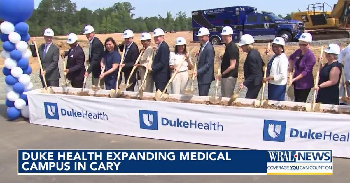 Duke Health breaks ground on new hospital expansion in Cary :: WRAL.com
