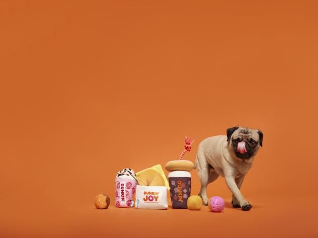 Dunkin' Donuts unveils limited-edition collection of dog toys