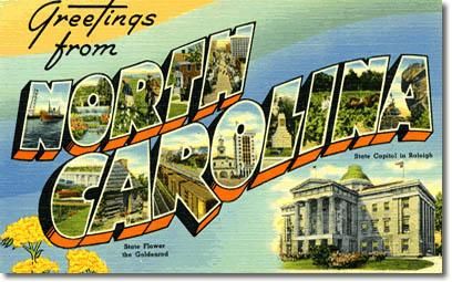North Carolina Postcards