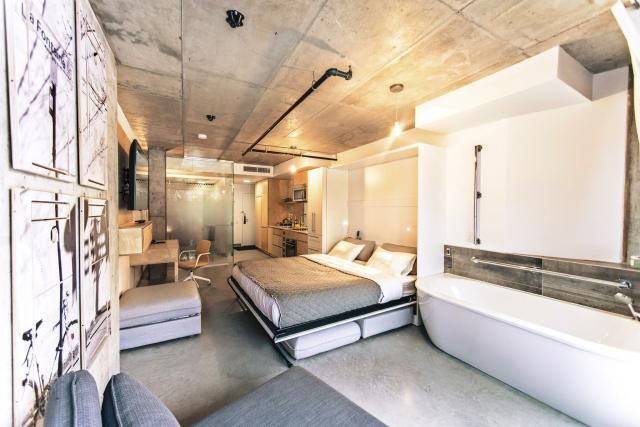 At the Boxotel in Montreal, Life Is Lofty