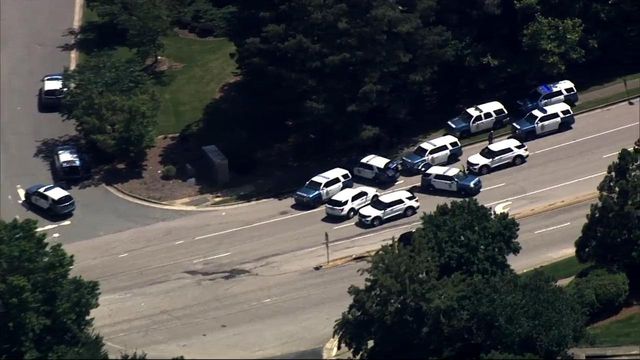 Sky 5: Search underway for armed person in Raleigh