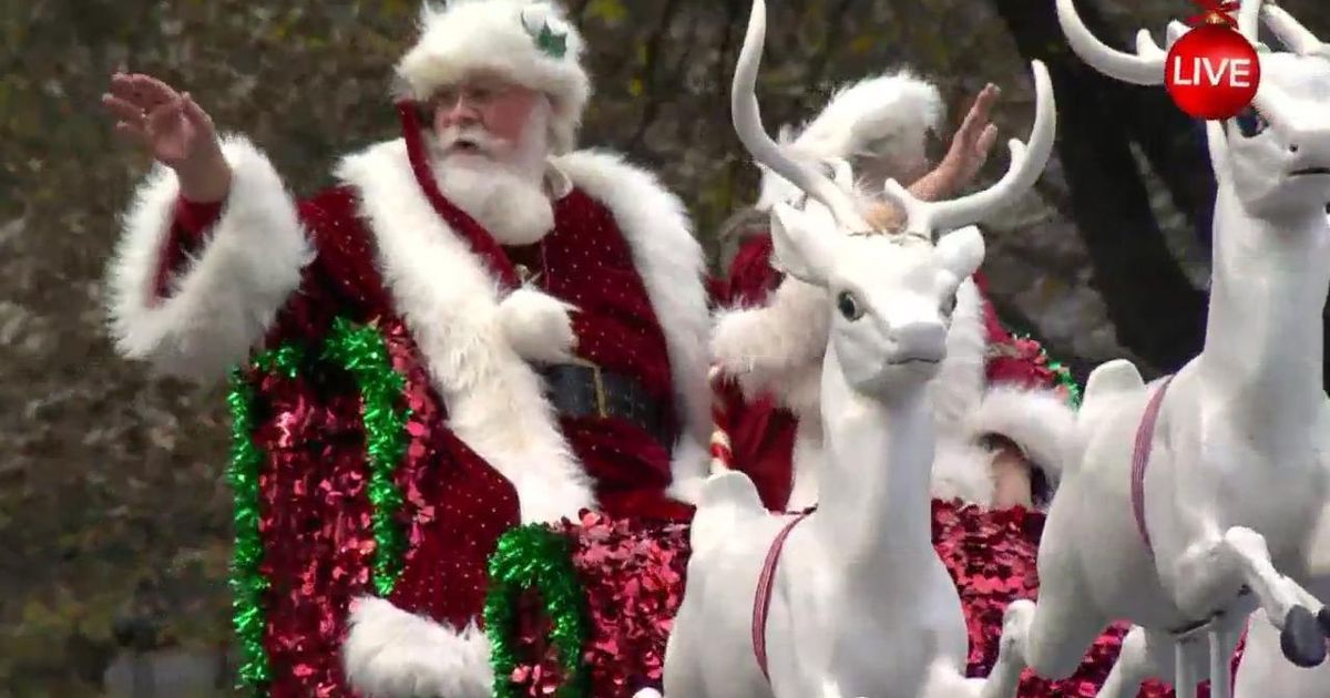 Santa and Mrs. Claus close out the 2025 Raleigh Christmas Parade as ...