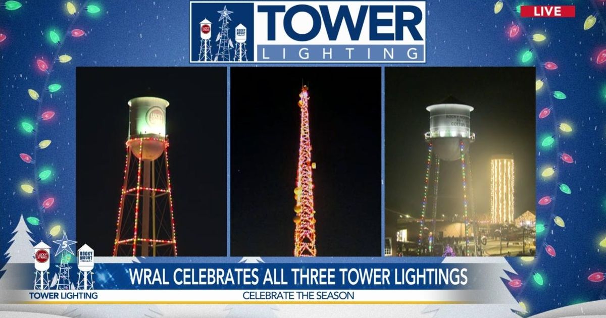 WRAL lights towers in Raleigh, Durham and Rocky Mount :: WRAL.com
