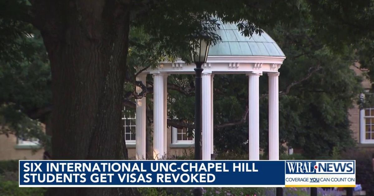 6 international students at UNC have visas revoked :: WRAL.com