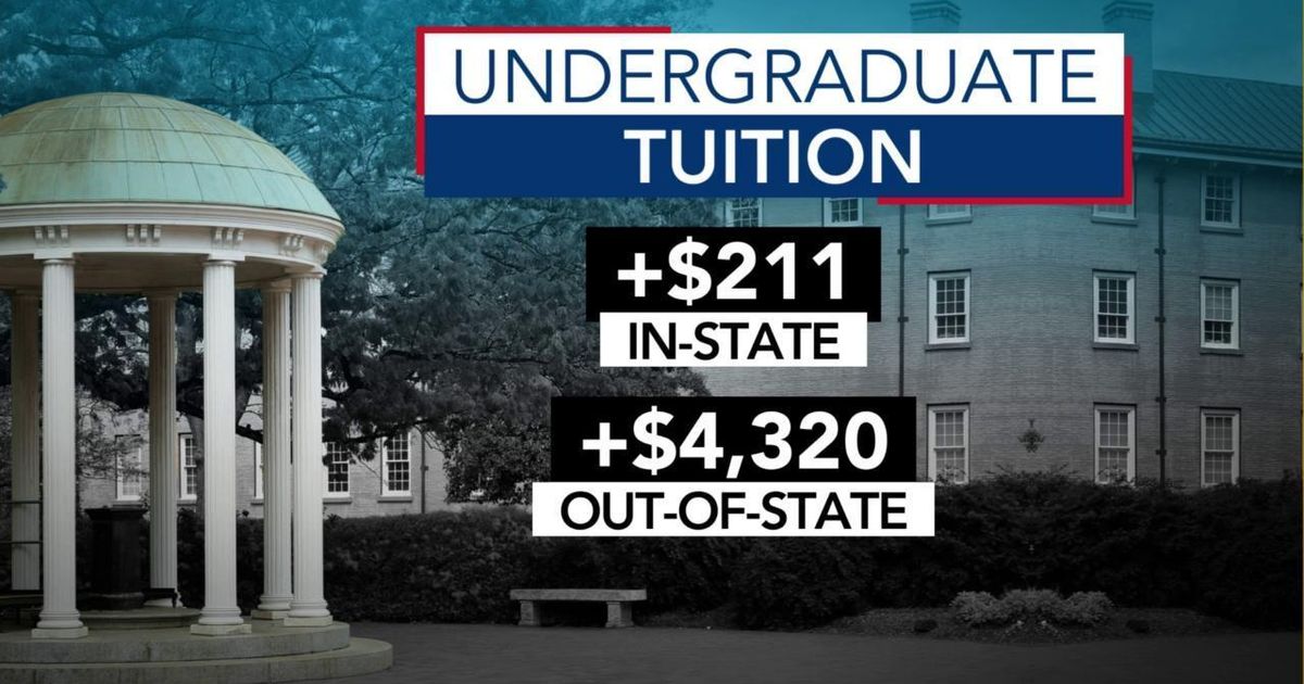 UNC to raise tuition on in-state undergrads for first time since 2017 ...