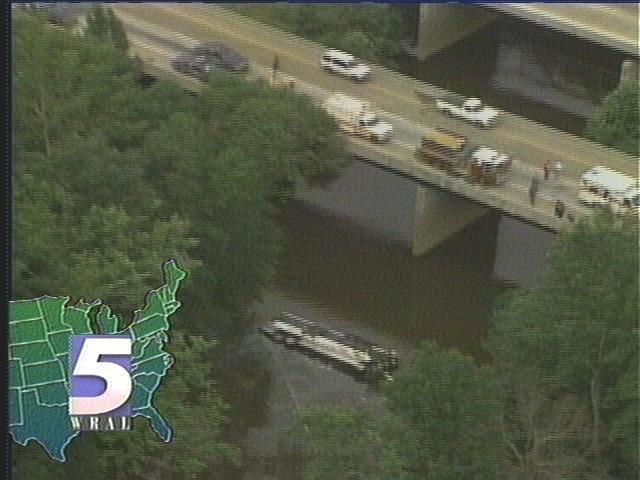 Chartered Bus Crashes into River Near Petersburg