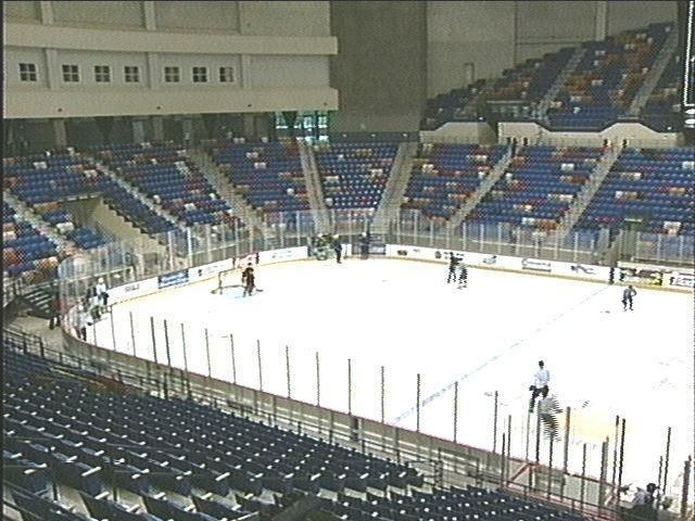 Lights Come On at New Crown Coliseum