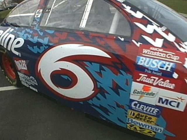 Mark Martin Revels Around Rousch